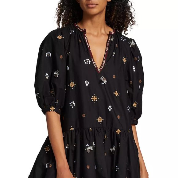 Sea New York | Dresses | Sea Maja Embroidered Bubble Minidress | Poshmark